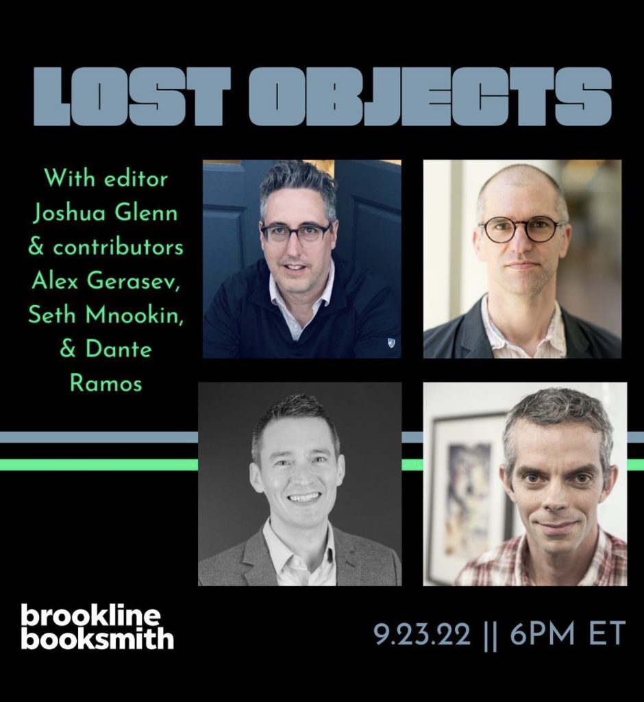 LOST OBJECTS 2022 – HILOBROW